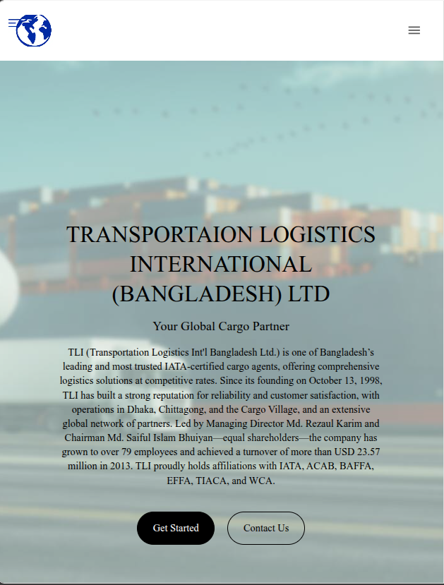 Transportation Logistics Int'l (Bangladesh) Ltd – Freight Forwarding ...